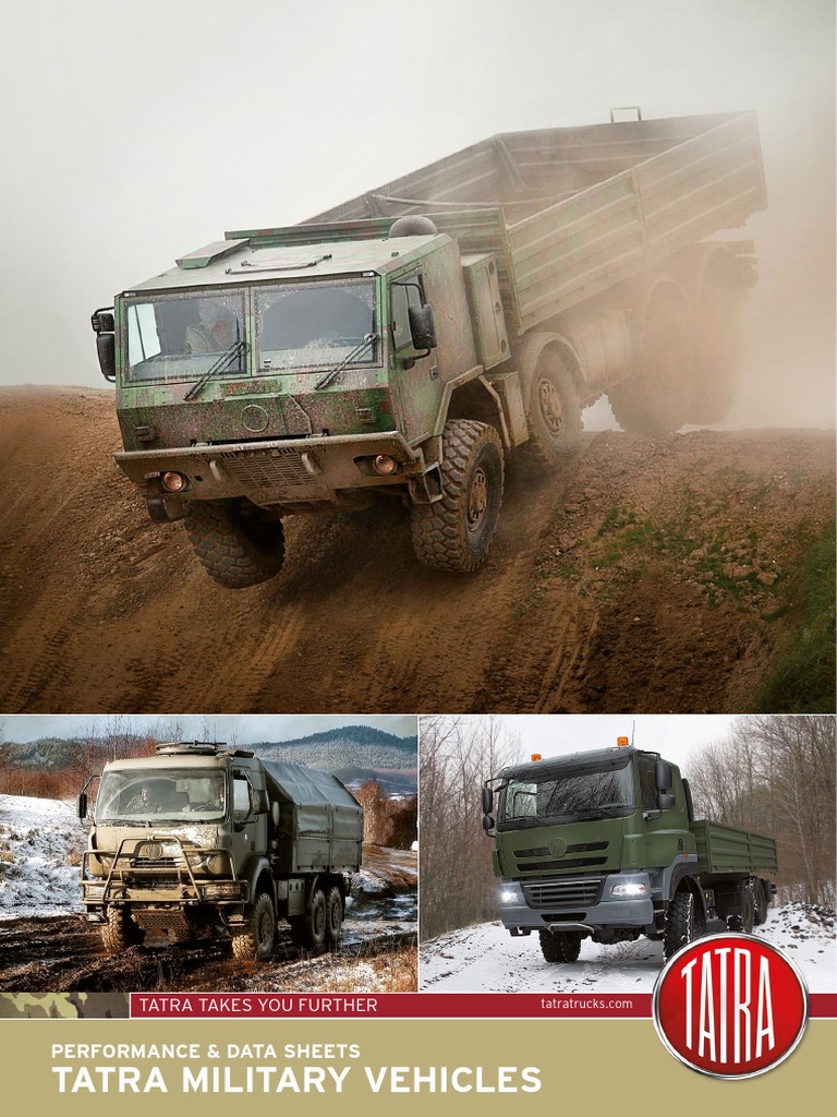 Tatra Military Vehicle Specifications | PDF | Truck | Axle