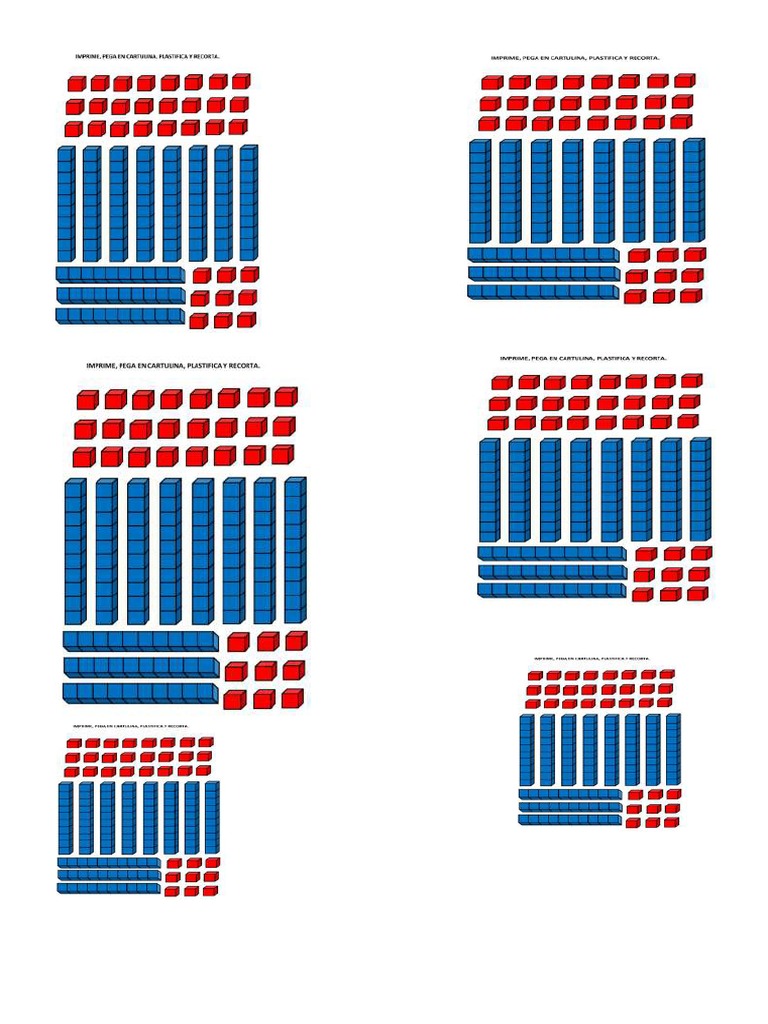 MATERIAL BASE 10 PARA IMPRIMIR - Share | PDF
