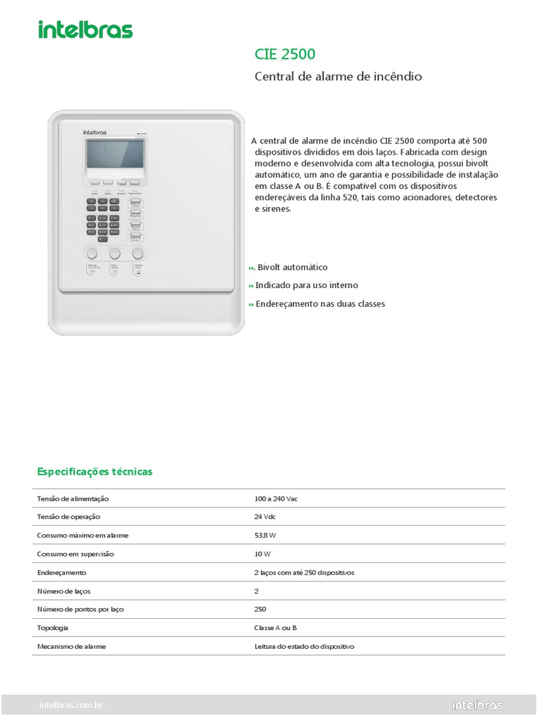 Datasheet - CIE 2500 | PDF