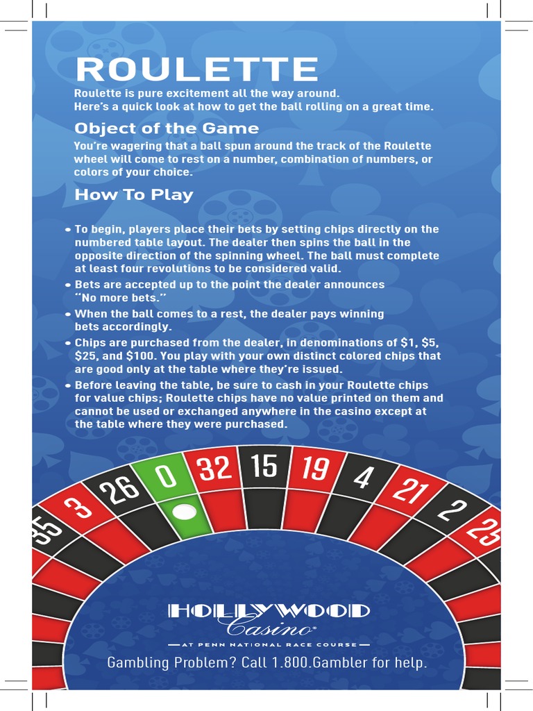 Tablegamerackcards Roulette | PDF | Roulette | Gambling