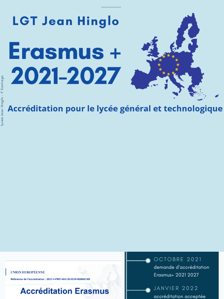 Erasmus + Lycée Jean Hinglo | PDF | Méthode d'enseignement | Enseignants