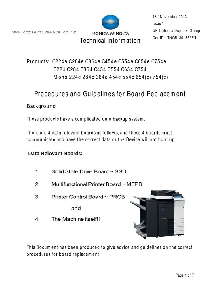 MFP and PRCB Board Replacement Guide | PDF | Usb Flash Drive | Usb