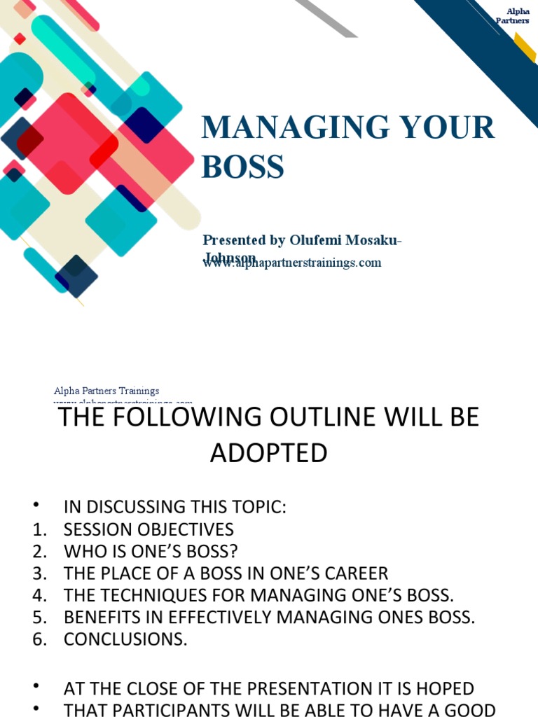 Managing Your Boss | PDF | Empowerment | Decision Making
