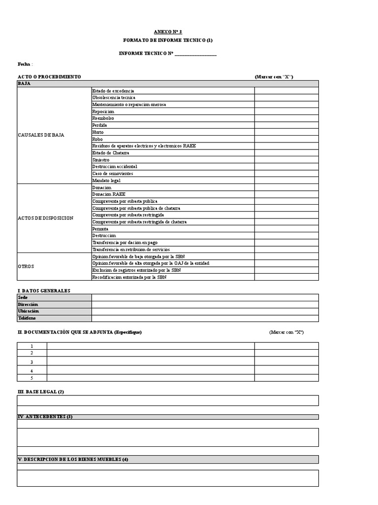 Actas Baja | PDF | Contabilidad | Inventario