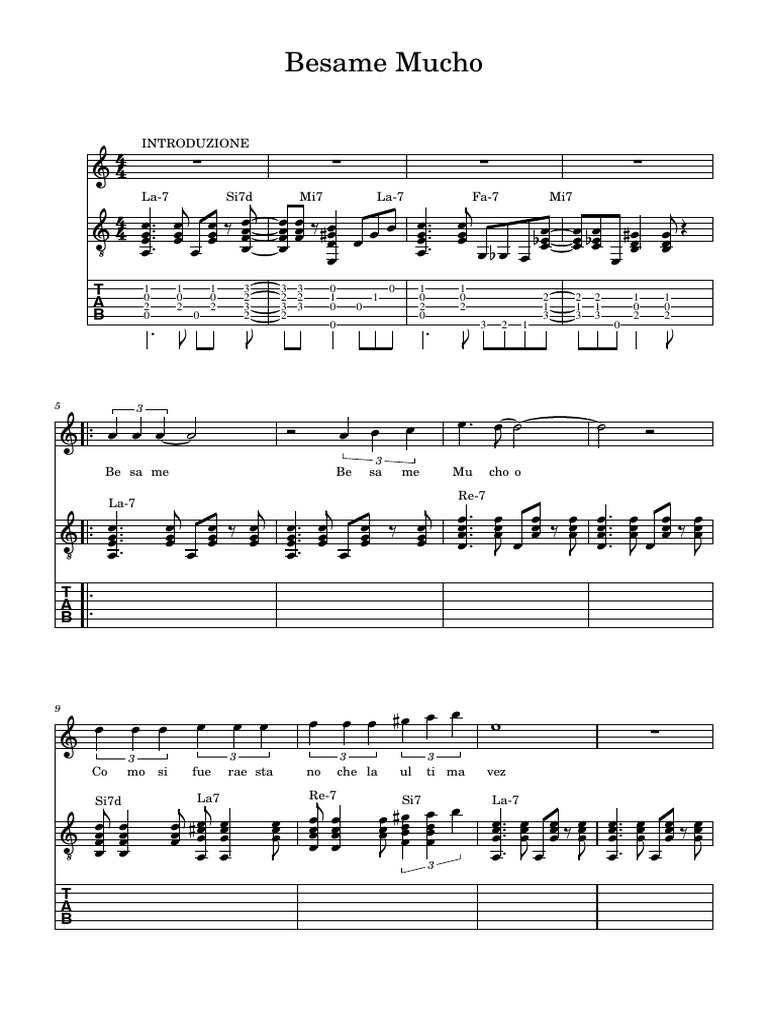 Besame Mucho PDF | PDF