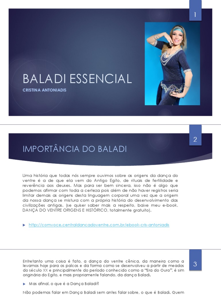 Significado e Traje da Dança Baladi | PDF | Folclore