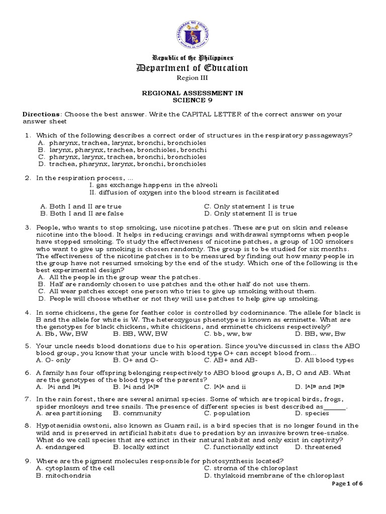 Regional Mid-Year Science Assessment 2025 | PDF | Volcano | Glycolysis
