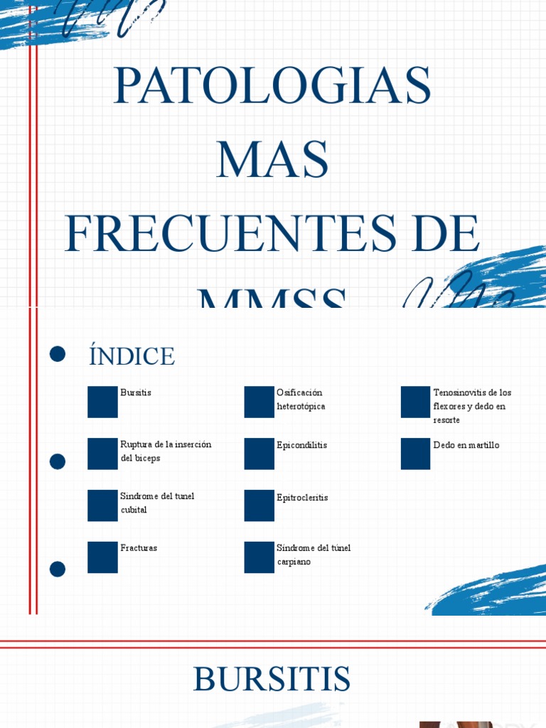 Patologias Mas Frecuentes de MMSS | PDF