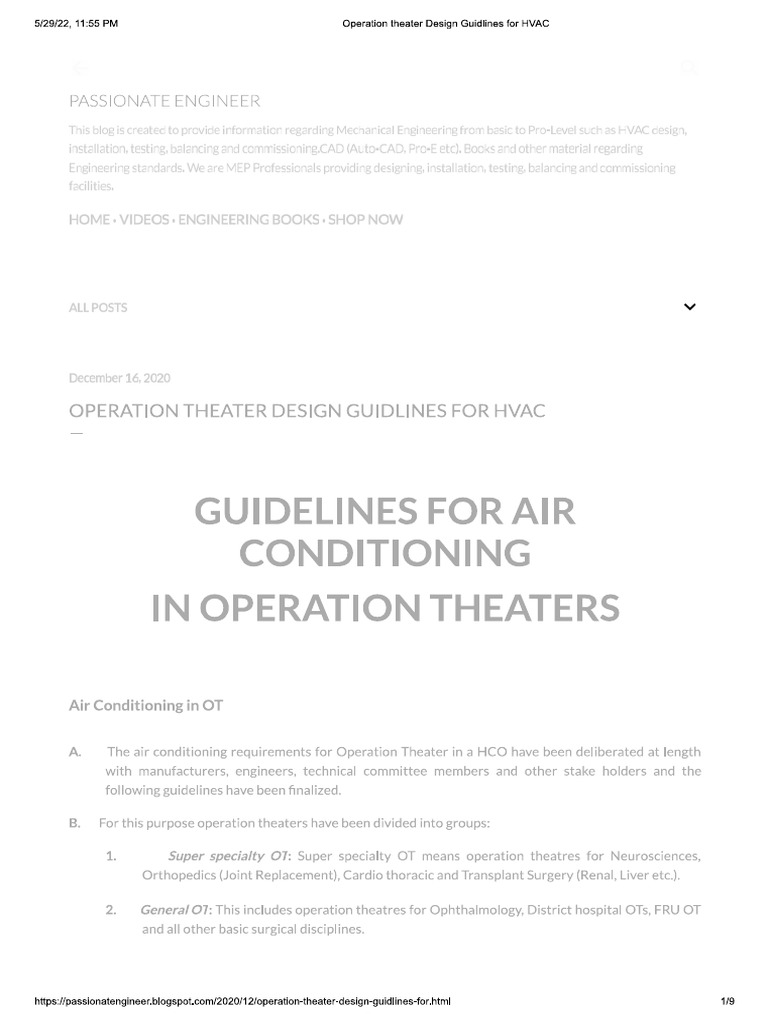 Hvac Ot | PDF