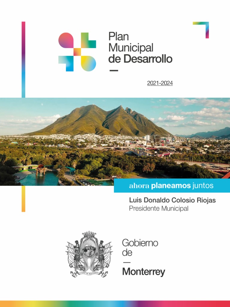 Plan Municipal Monterrey 2021-2024 | PDF | Iniciativa empresarial ...