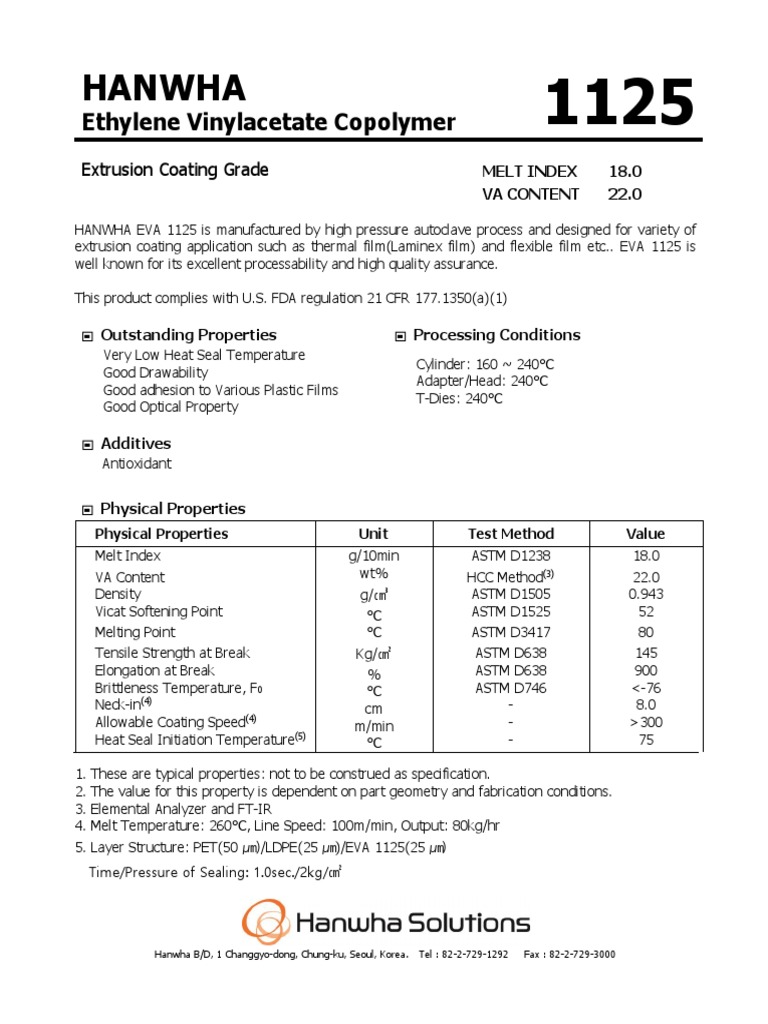 1125 (Eng) | PDF | Extrusion | Chemical Substances