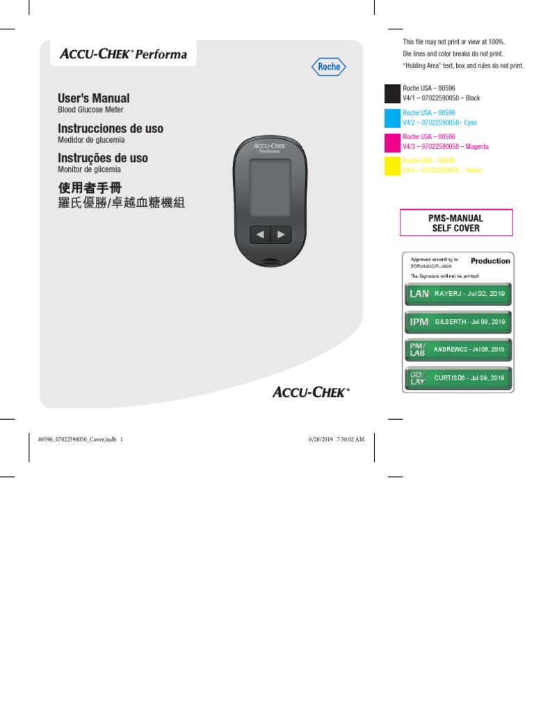 Manual Performa NC 07022590050 | PDF | Hypoglycemia | Medicine