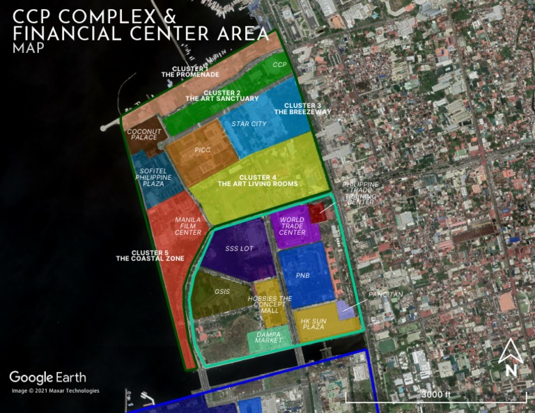 Site Map - Cultural Center of The Philippines Complex and Financial ...