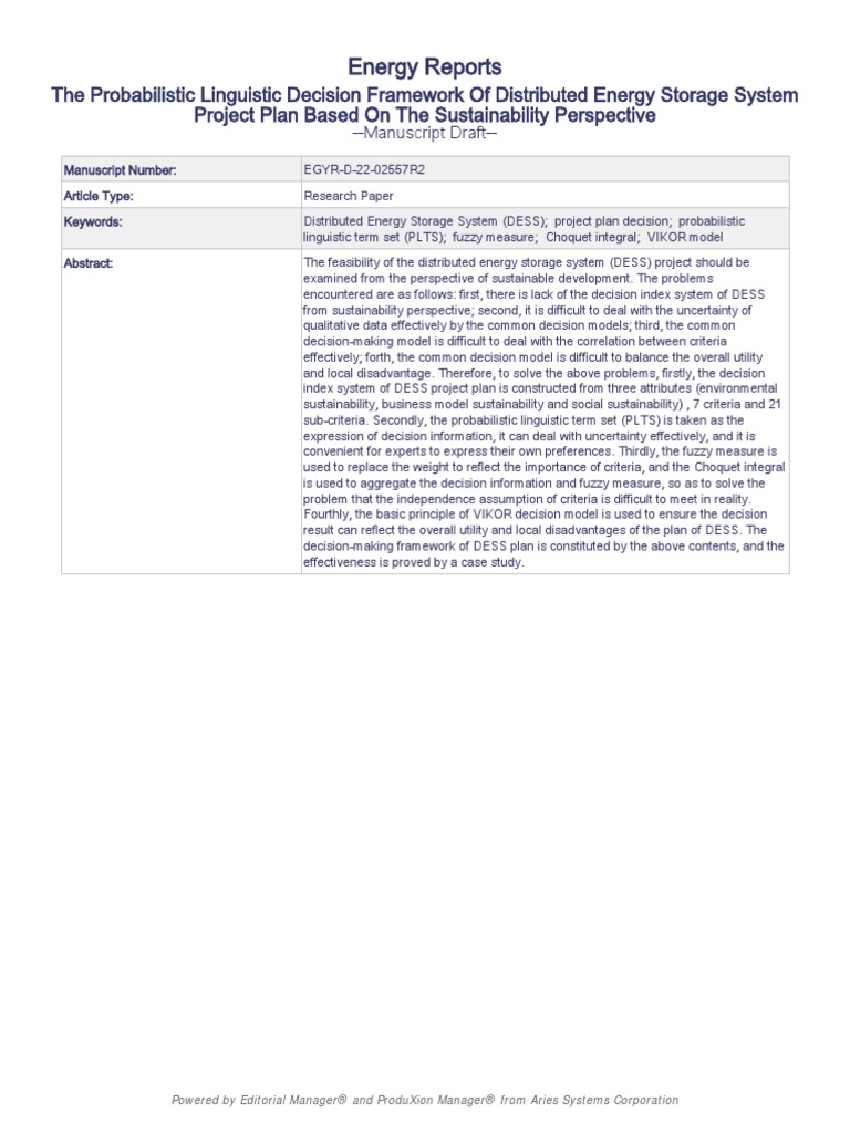 EGYR D 22 02557 R2 Reviewer | PDF | Distributed Generation | Electrical ...