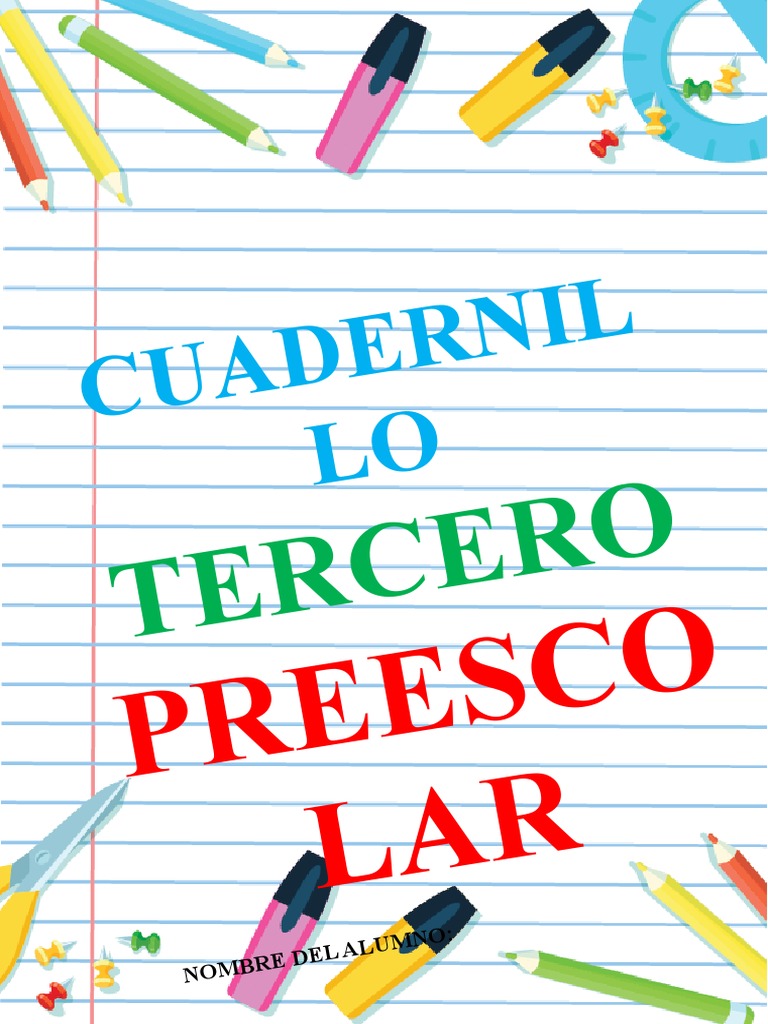 Cuadernillo Preescolar Tercero | PDF