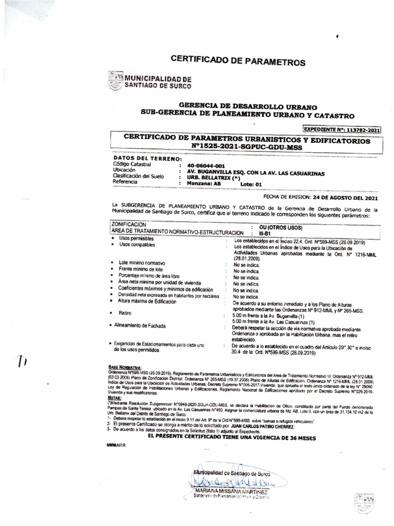 Anexo 10 - Documentos Varios Aopip | PDF