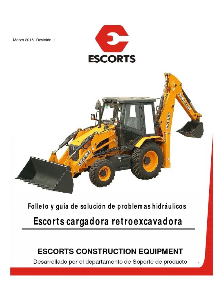 BHL Hydraulics Pala Retro Manual - Spanish | PDF | Bomba | Acelerador