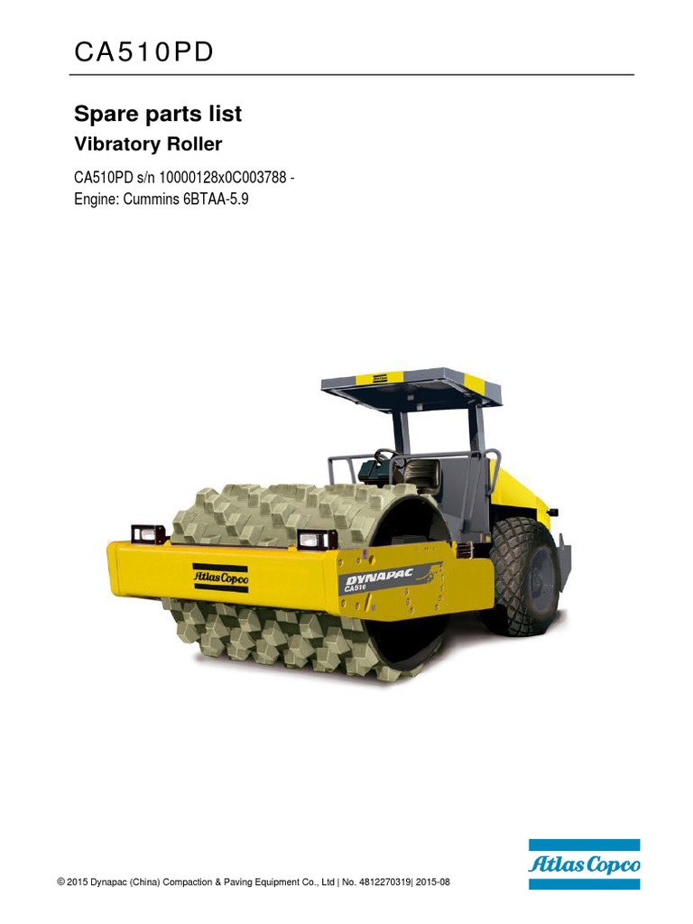 Ca510 Atlas Copco | PDF | Truck | Engines