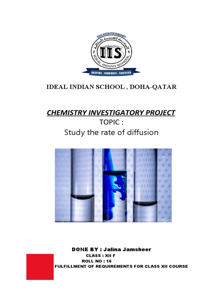 Jalina Chem | PDF | Diffusion | Liquids