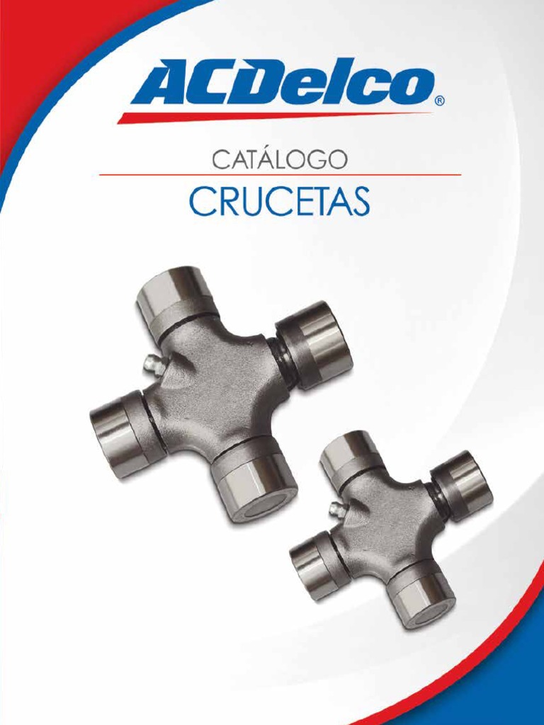 Acdelco Crucetas | PDF | Rodamiento (Mecánico) | Vehículos
