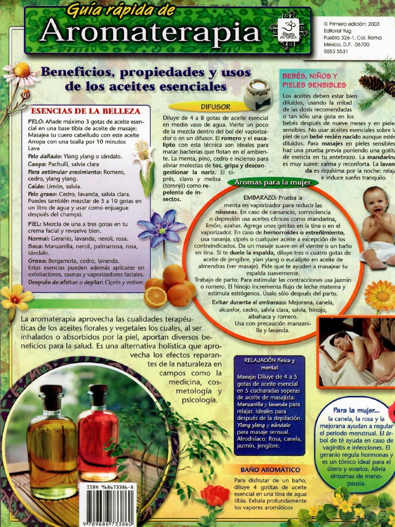 Guia Rapida de Aromaterapia | PDF