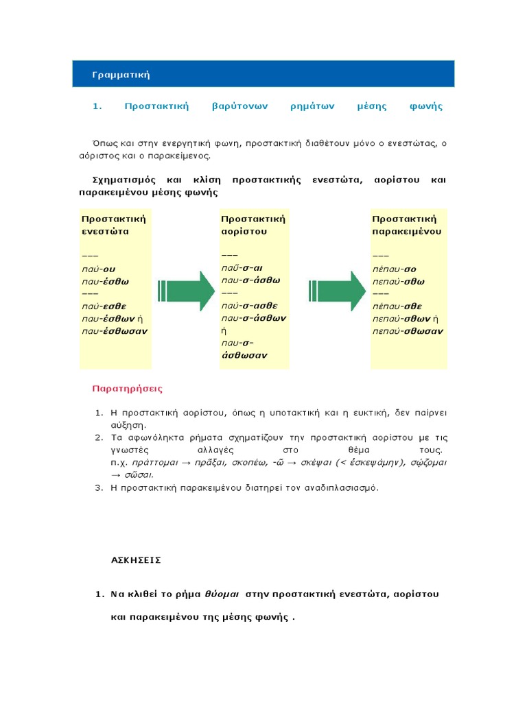 ΠΡΟΣΤΑΚΤΙΚΗ ΜΕΣΗΣ ΦΩΝΗΣ | PDF