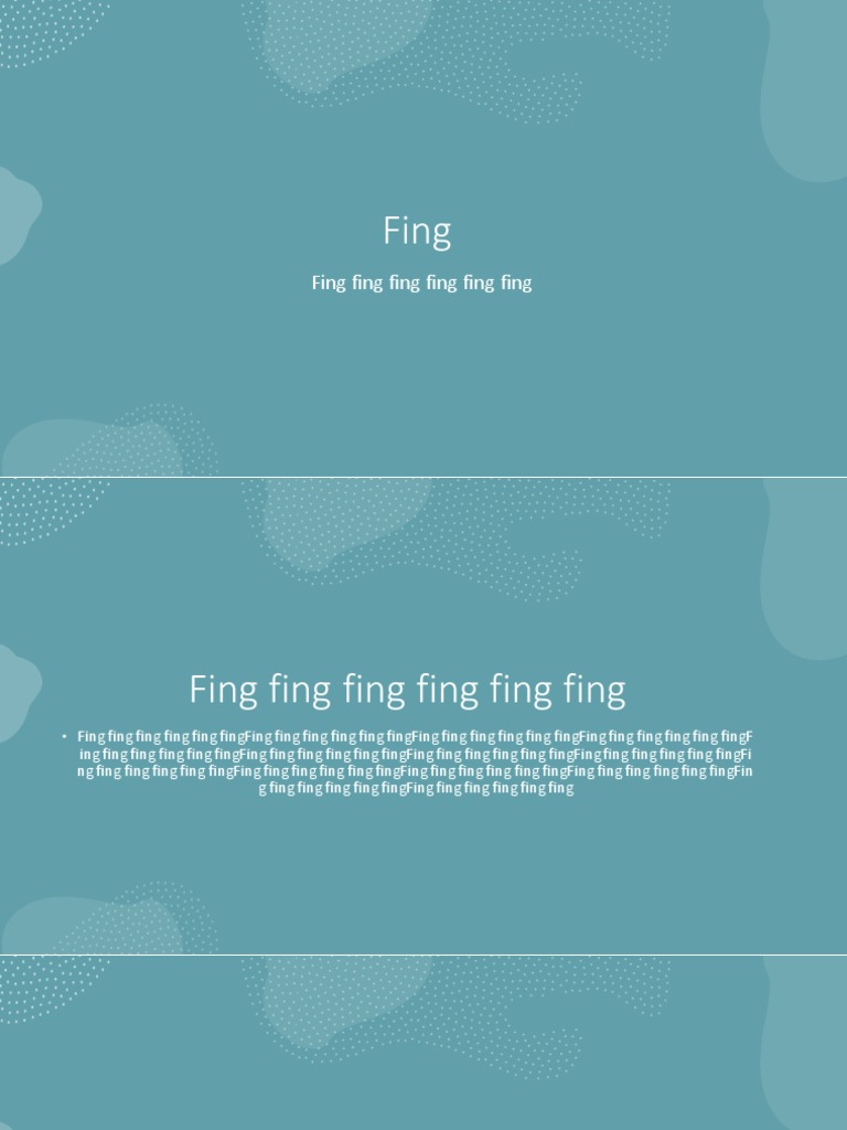 Fing | PDF | Law