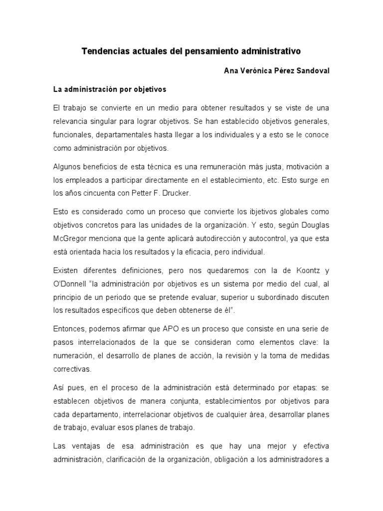 Tendencias Actuales Del Pensamiento Administrativo | PDF | Crecimiento ... Tendencias Actuales Del Pensamiento Administrativo | PDF | Crecimiento ...