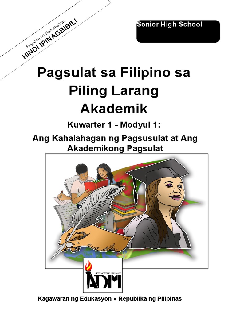Filipino Sa Piling Larang Week 3 | PDF