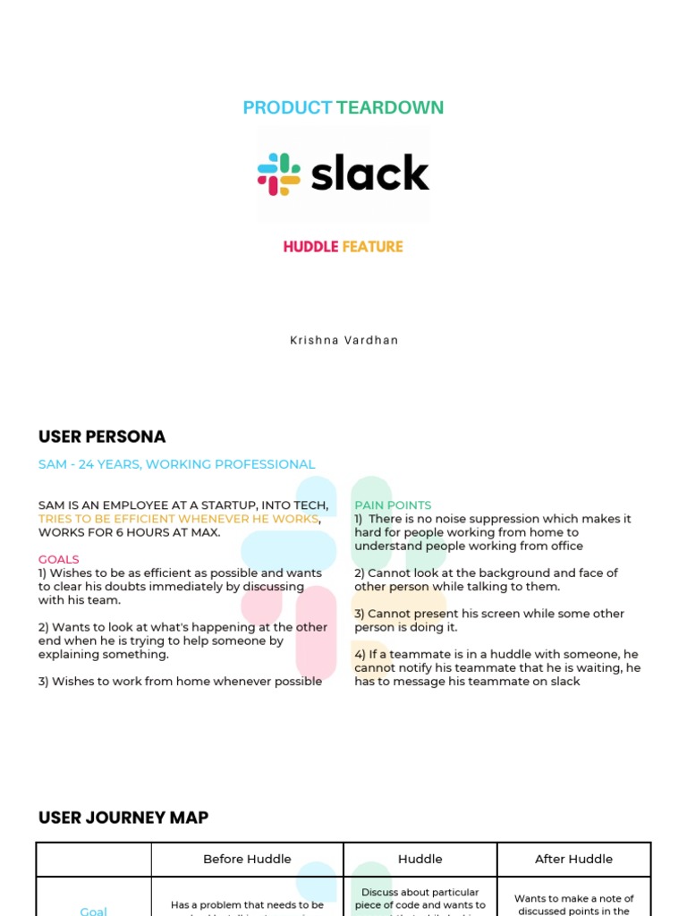 Slack Product Teardown 1659648832 | PDF | Communication | Computing