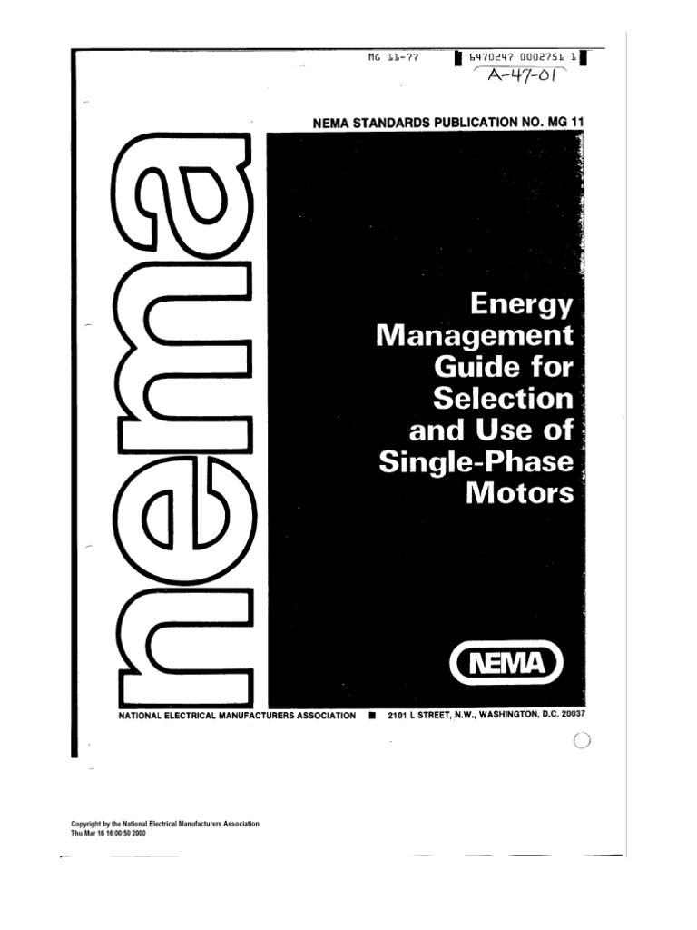 Nema MG 11-1977 | PDF
