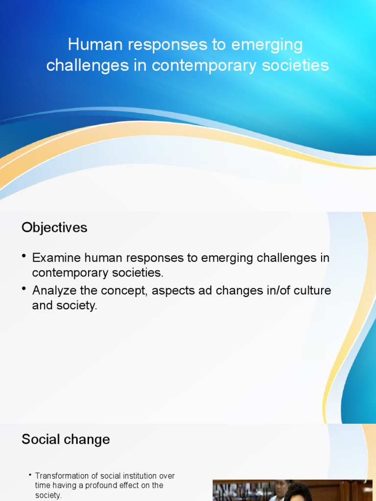 Contemporary Societies | PDF | Society | Innovation