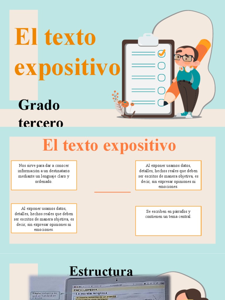 Texto Expositivo para Tercer Grado | PDF