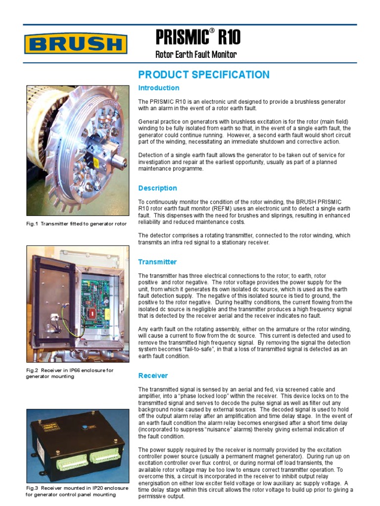 Prismic R10: Product Specification | PDF | Relay | Electrical Components