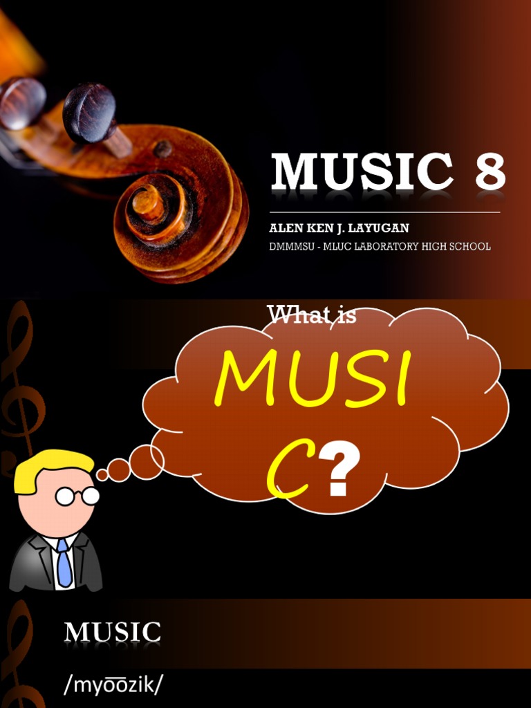 G8 MUSIC Ppresentation | PDF | Music Production | Sound