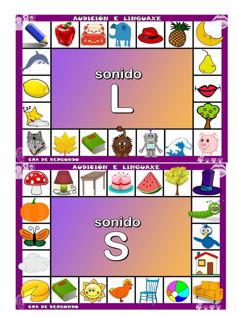 Fonemas Sonidos R, L, S | PDF