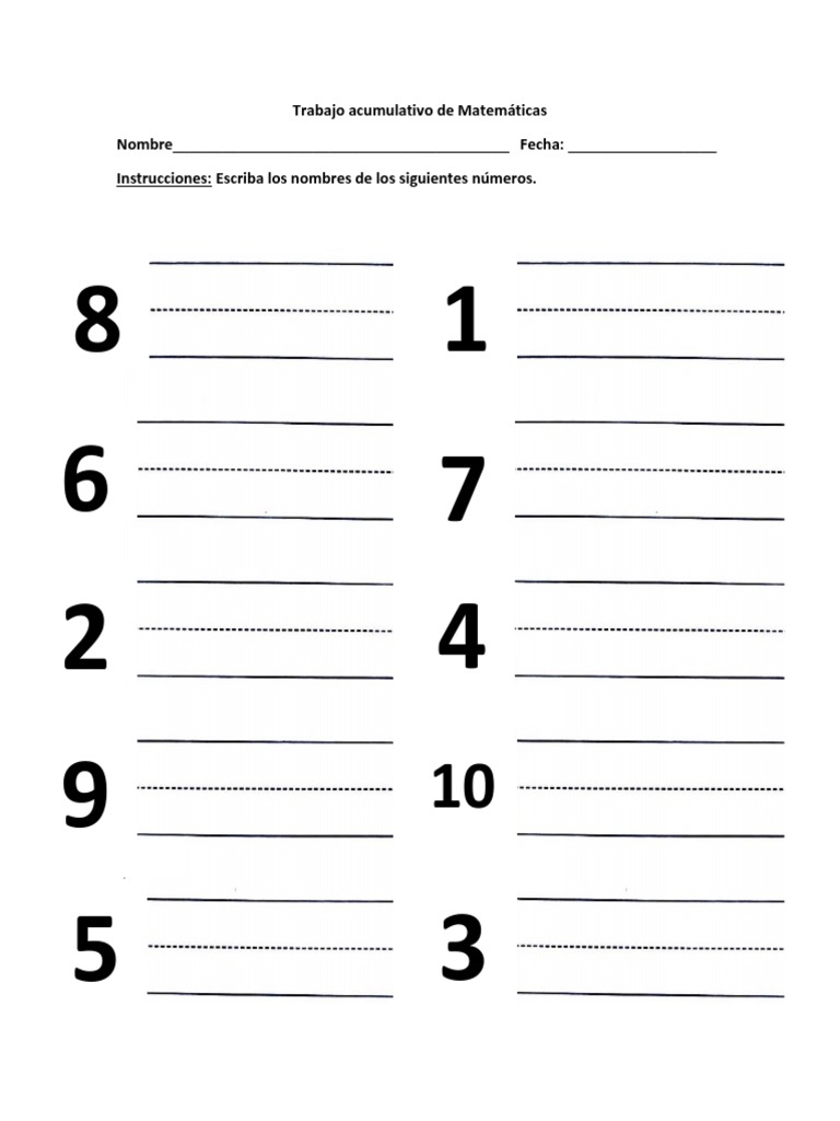 Solo Numeros | PDF
