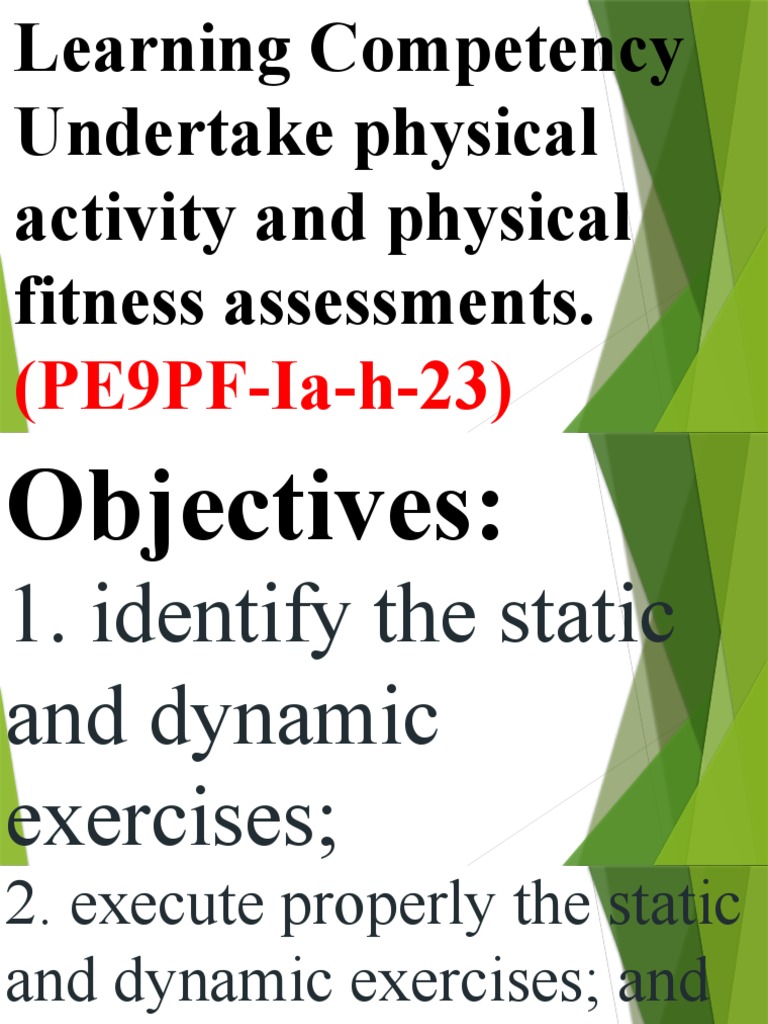 Pe Week 1 | PDF | Physical Fitness | Physical Exercise