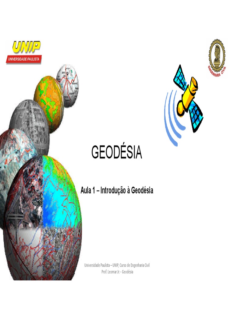 aula 1 - Introdução Geodésia | PDF | Geodésia | Ciências Físicas