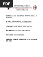 Guía del Anexo 22 en Comercio Exterior | PDF