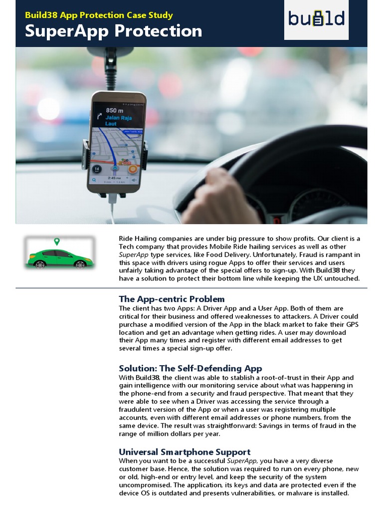 Build38 SuperAppv1 | PDF | Mobile App | Computer Security