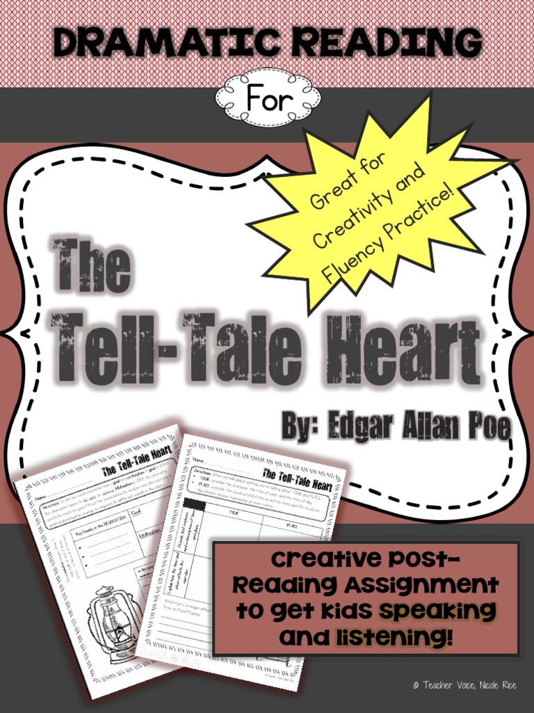Tell-Tale Heart: By: Edgar Allan Poe | PDF | Narration | Mood (Psychology)