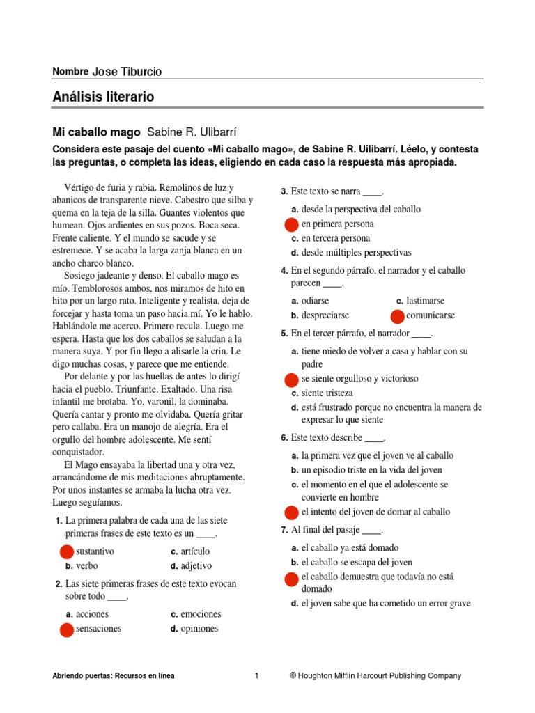 AL Caballo Mago | PDF