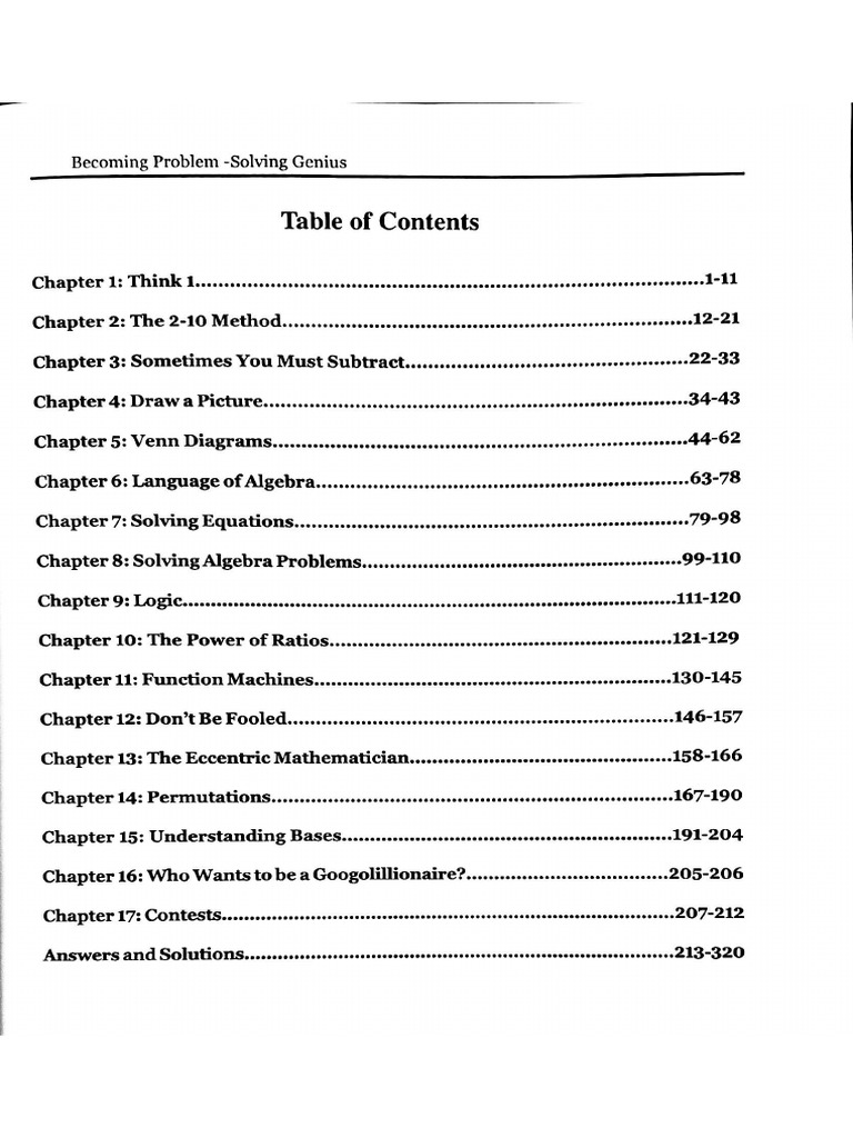 Becoming A Problem Solving Genius 01-Sep-2022 20-59-28 | PDF