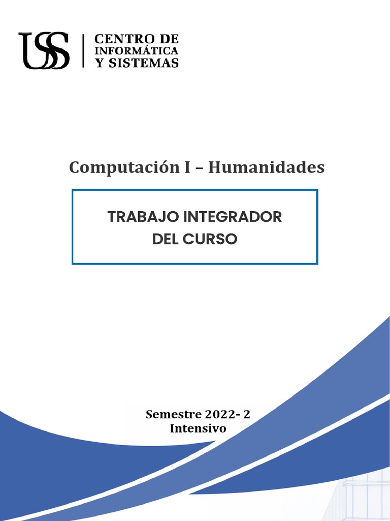 Trabajo - Integrador C1 | PDF | Microsoft Word | Software