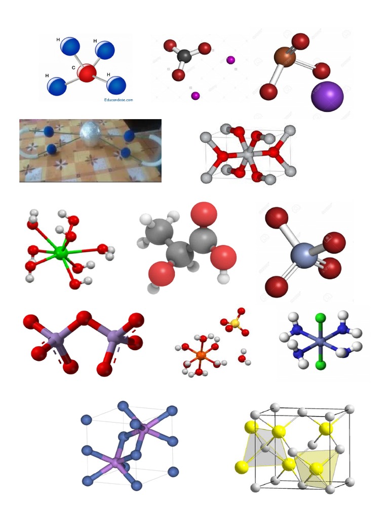 Estructuras Moleculares | PDF