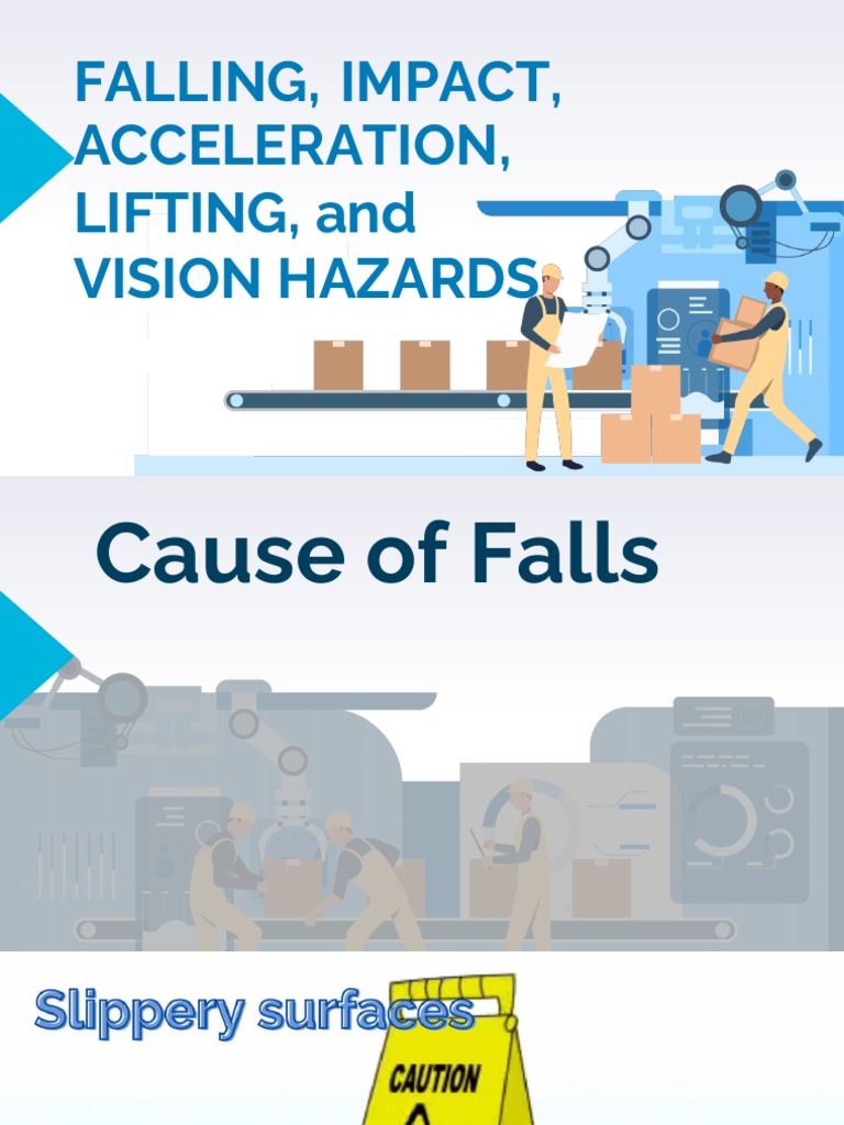 Falling, Impact, Acceleration, Lifting, and Vision Hazards | PDF ...