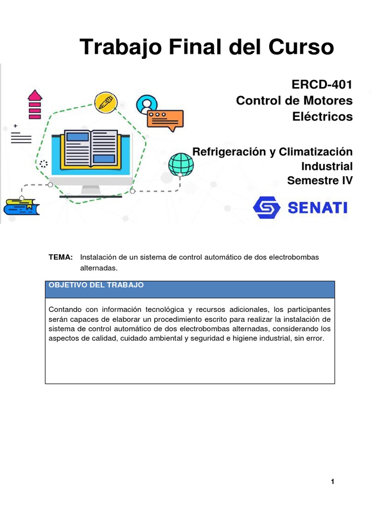 Instalación de Control de Electrobombas | PDF | Ingenieria Eléctrica