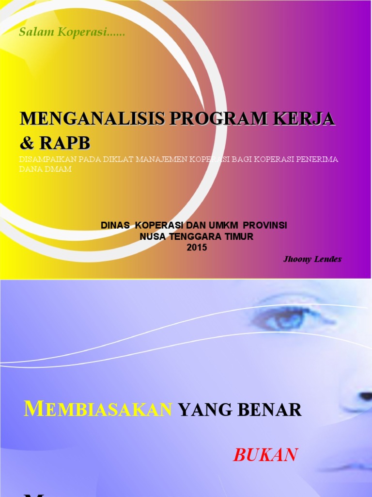 Power Point Analisa PK Dan Rapb | PDF