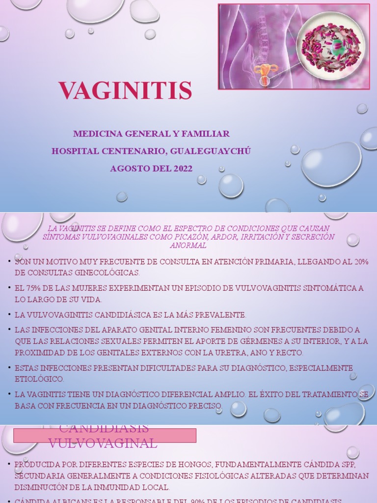 Vaginitis | PDF | Candidiasis | Enfermedades y trastornos